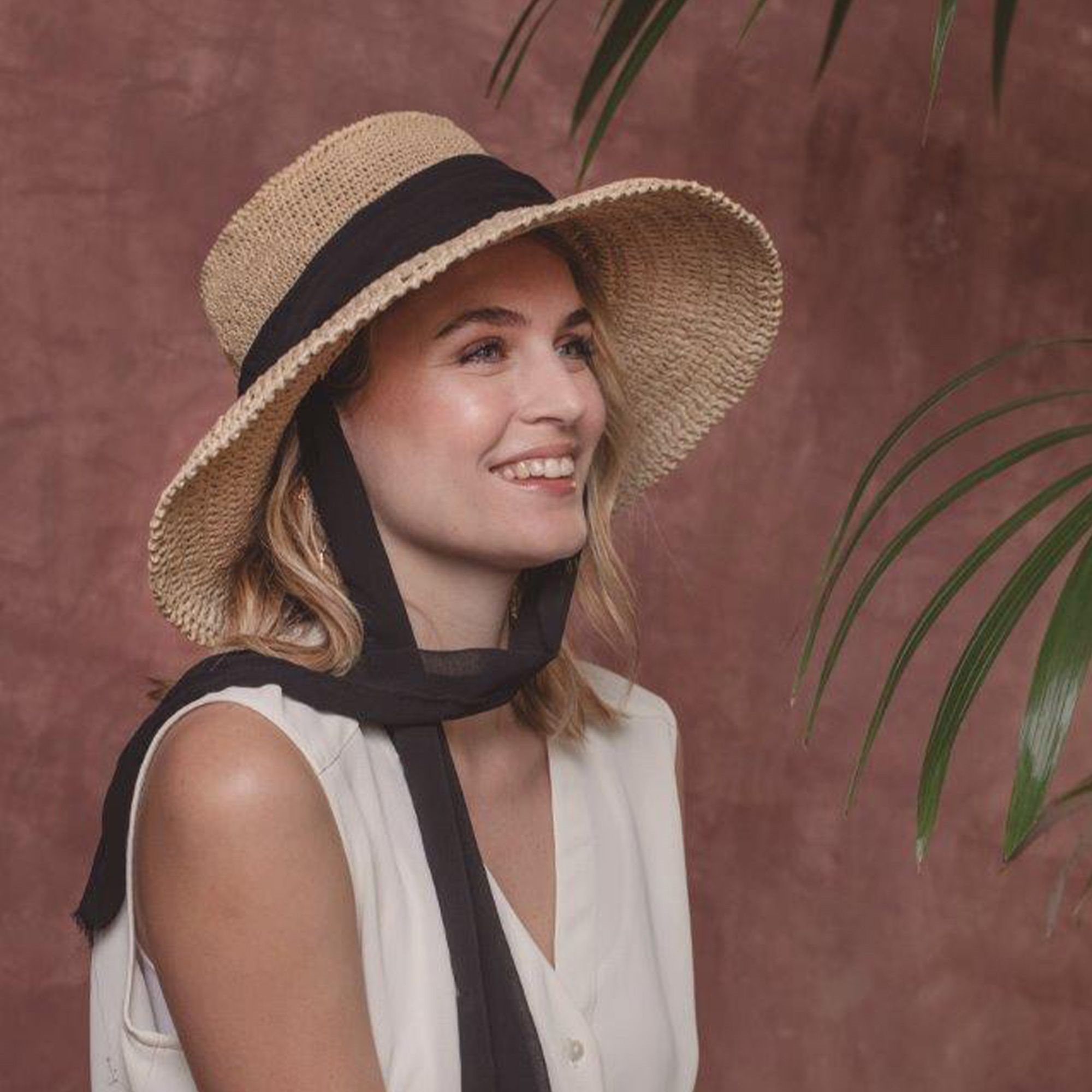 Hæklekit til stilful solhat inkl opskriftsbog