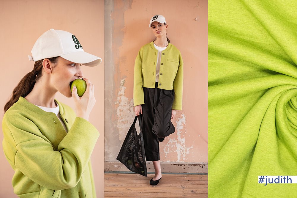 Judith Bright lemon FM | Køb Fibre Mood fra Stof & Sy